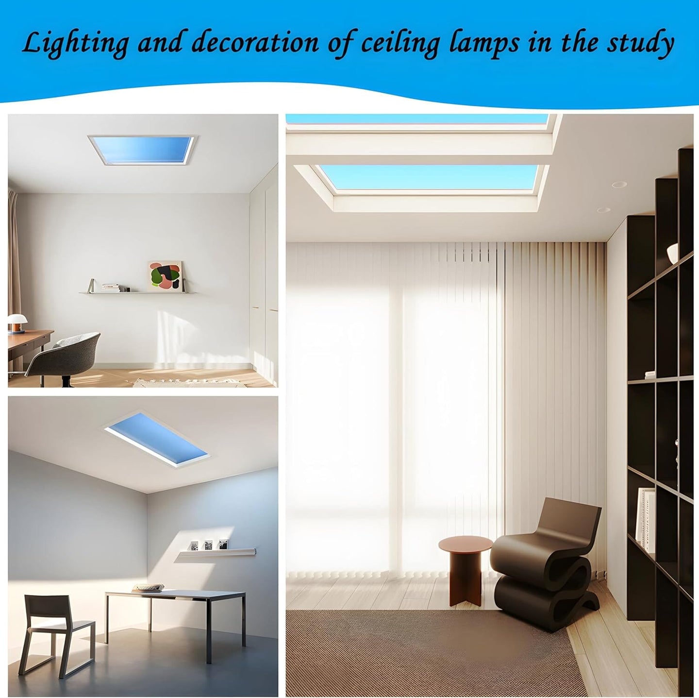 Azure - Artificial Indoor Color Changeable and Dimmable Skylight