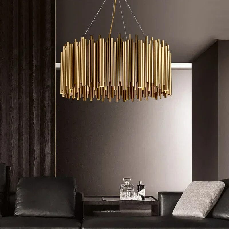 LIRA | Nest Style Gold Hanging Fixture | Zenduce