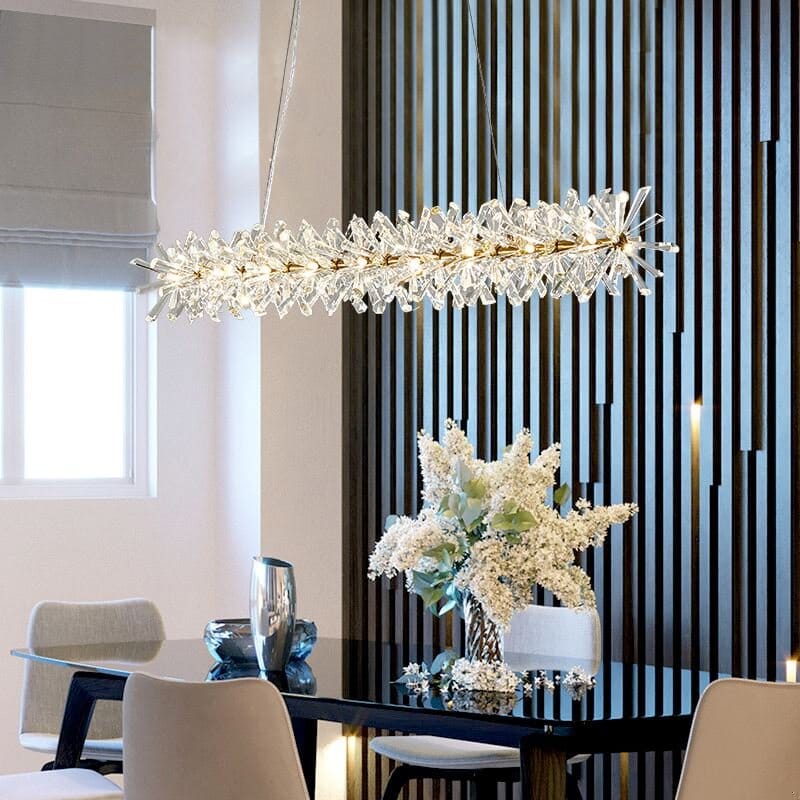 Collin Modern Flower Crystal Chandelier | ZENDUCE
