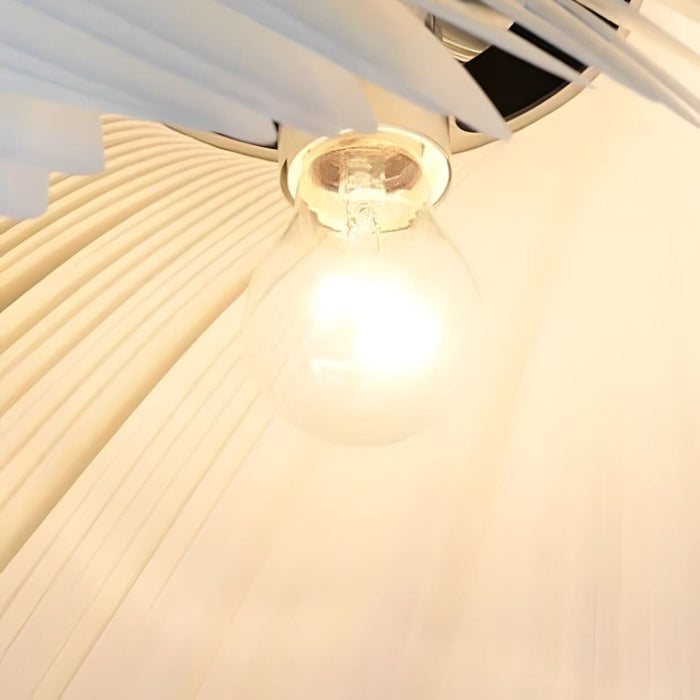 Ramolli Modern White Acrylic LED Chandelier | ZENDUCE